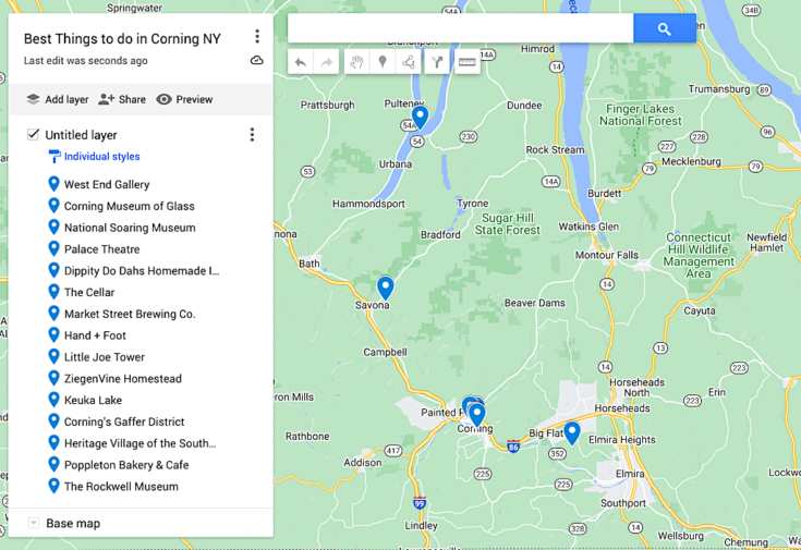 Corning Ny Zip Codenull