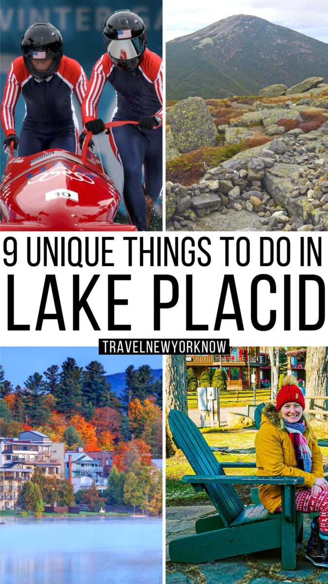 9 Unique Things to do in Lake Placid NY + Amazing Local Tips
